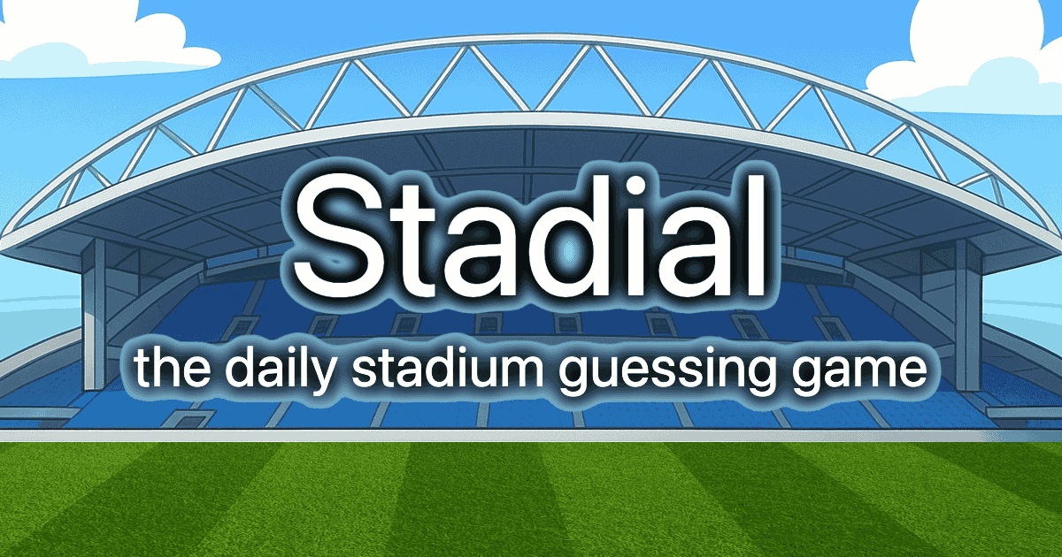 Stadial - the daily stadium guessing game